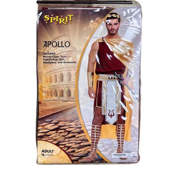 Spirit | Other | Spirit Halloween Mens Apollo Greek God Costume Set W ...